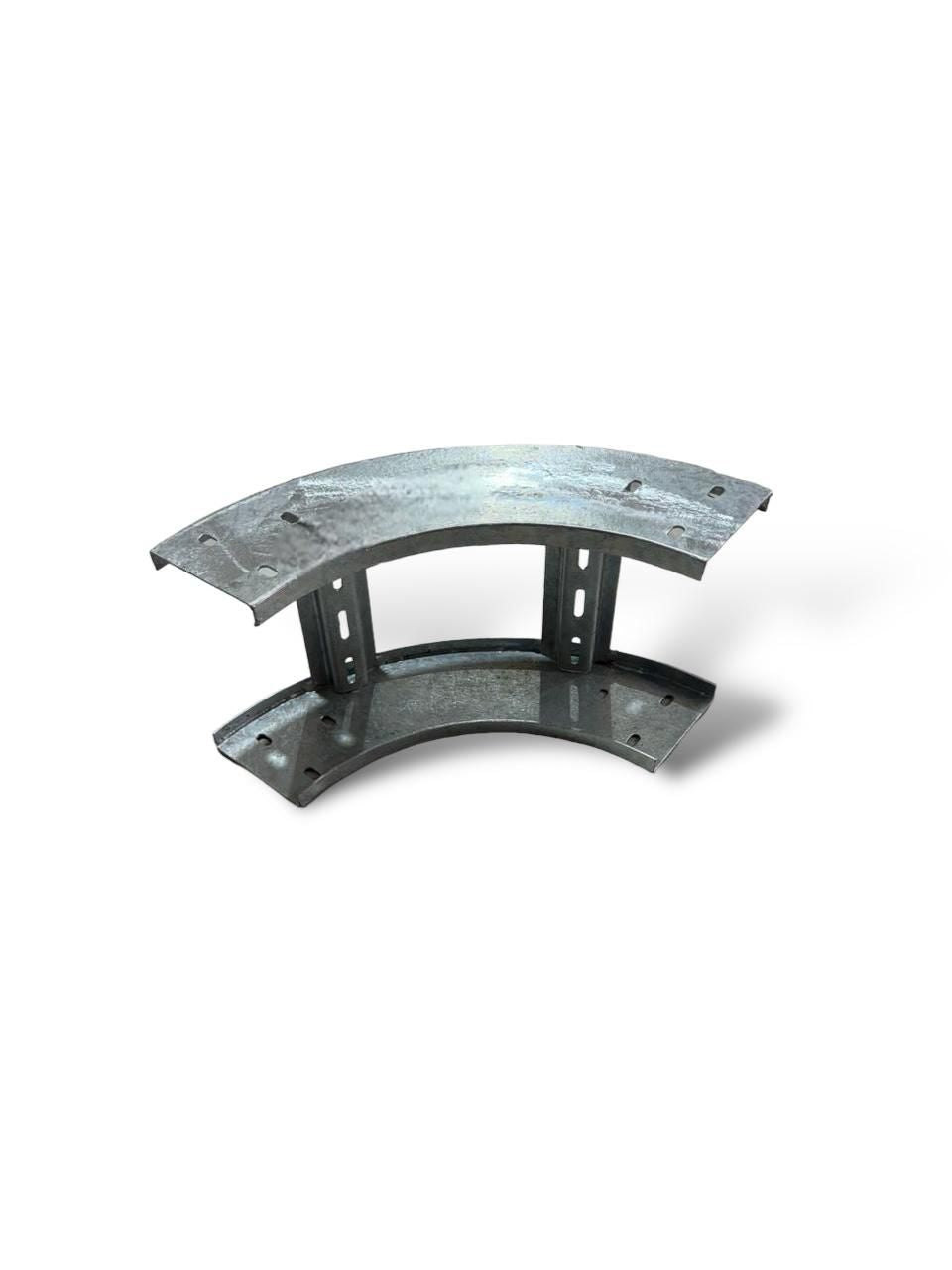 CURVA VERT INT-EPC-100*100 R200 L2 1,5P MM ZINC. - ESCALERILLA — Tecnofer